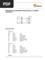 H Beam Load Bearing Calculation | PDF | Bending | Physical Sciences