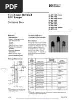 Led Voltage/Current Ratings Table | PDF | Resistor | Direct Current