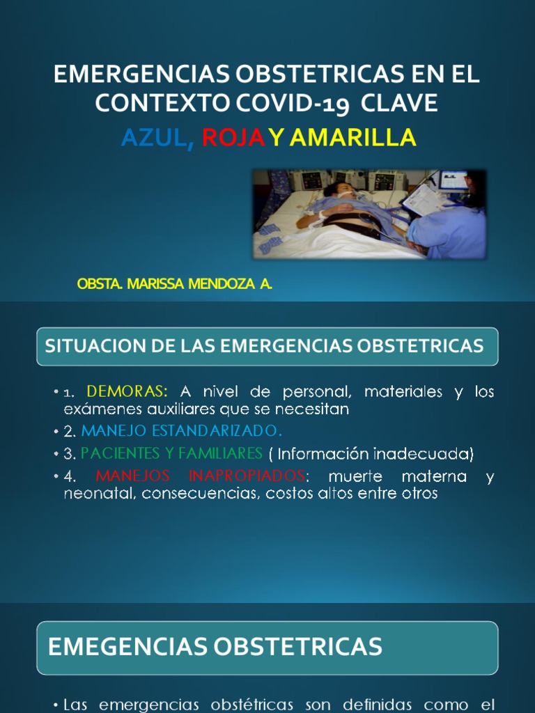 Claves Obstetricas 2020 | PDF | Emergencias Médicas | Rtt