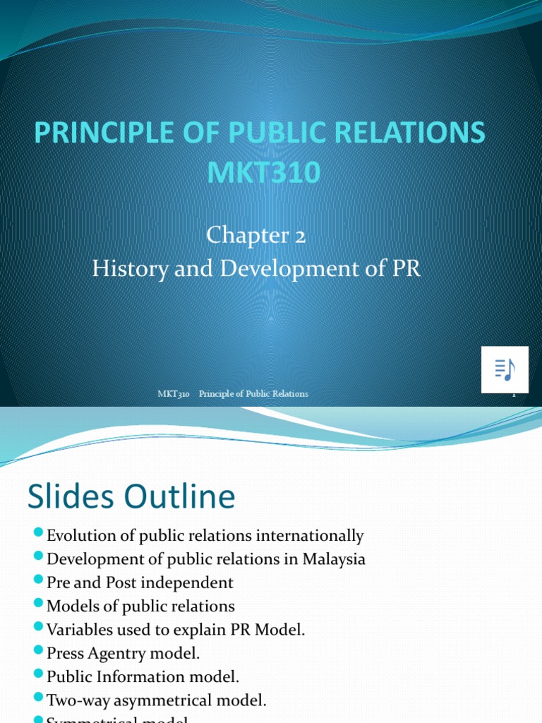 History and Evolution of Public Relations | PDF | Public Relations ...