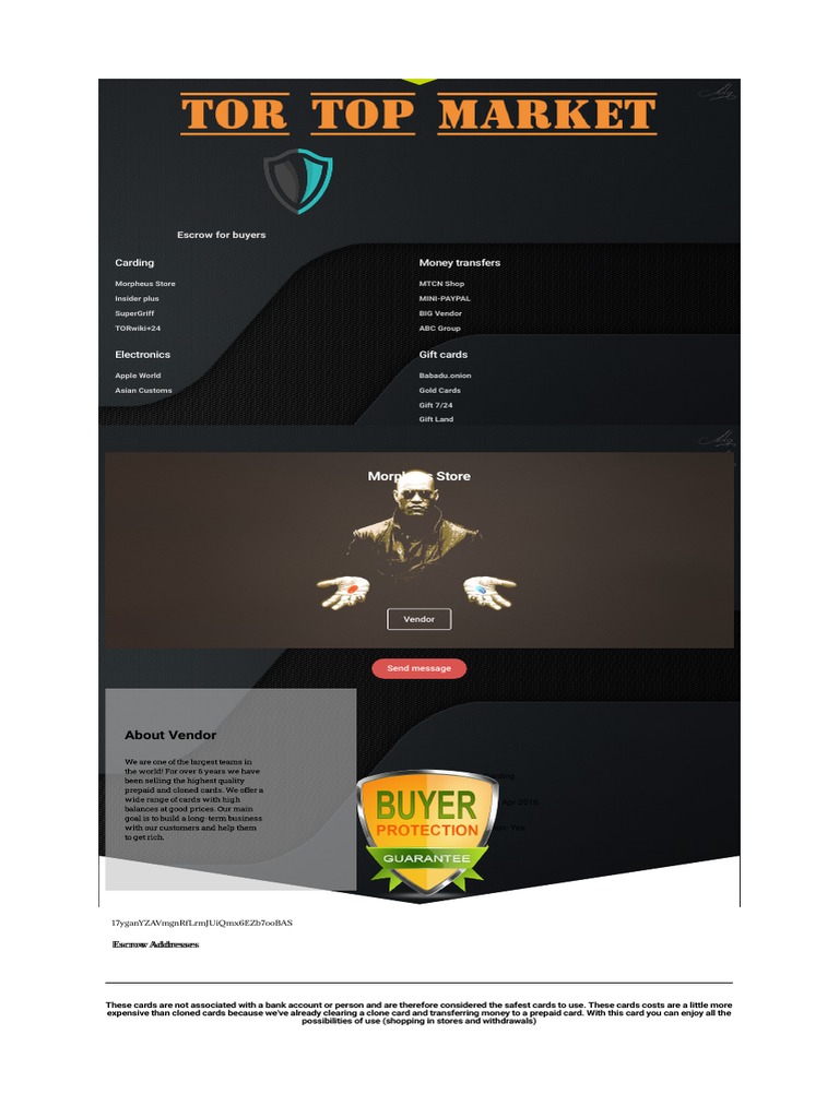 Carding Money Transfers: Escrow For Buyers | PDF | Debit Card ...