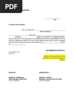Sample Employee Clearance Letter | PDF