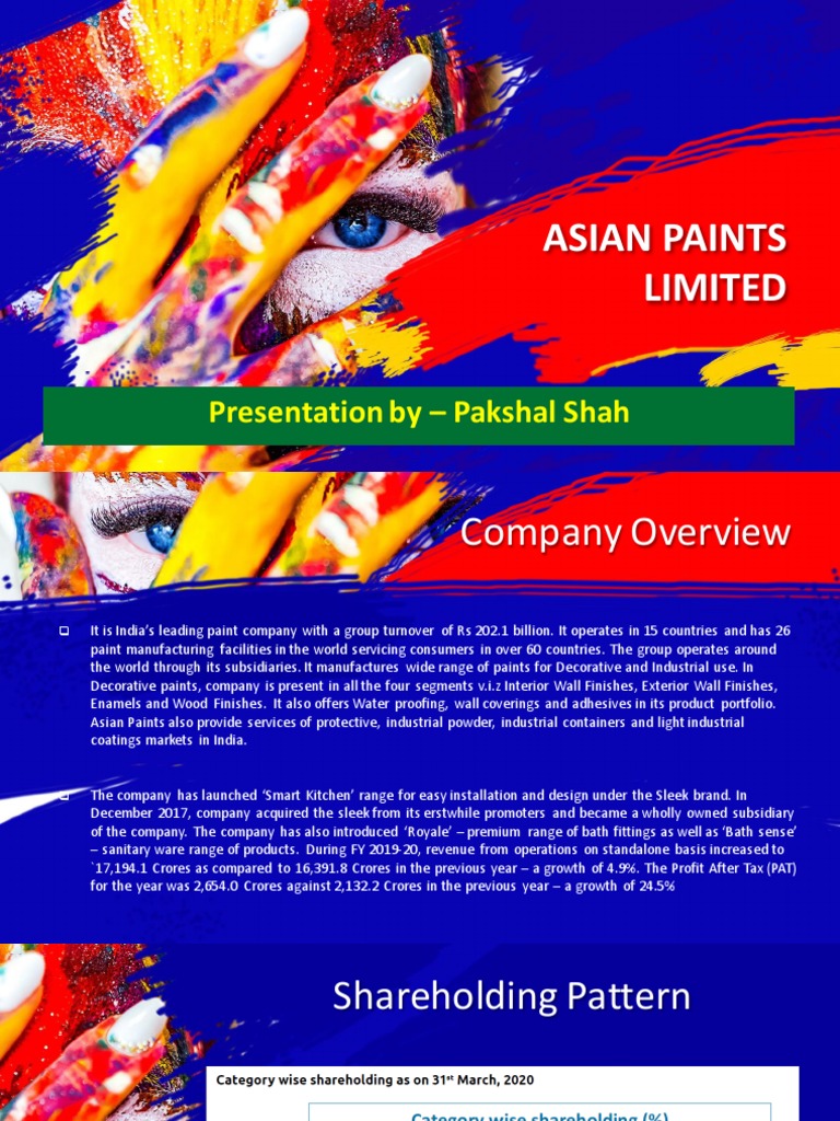 Asian Paints Limited | PDF | Brand | Paint
