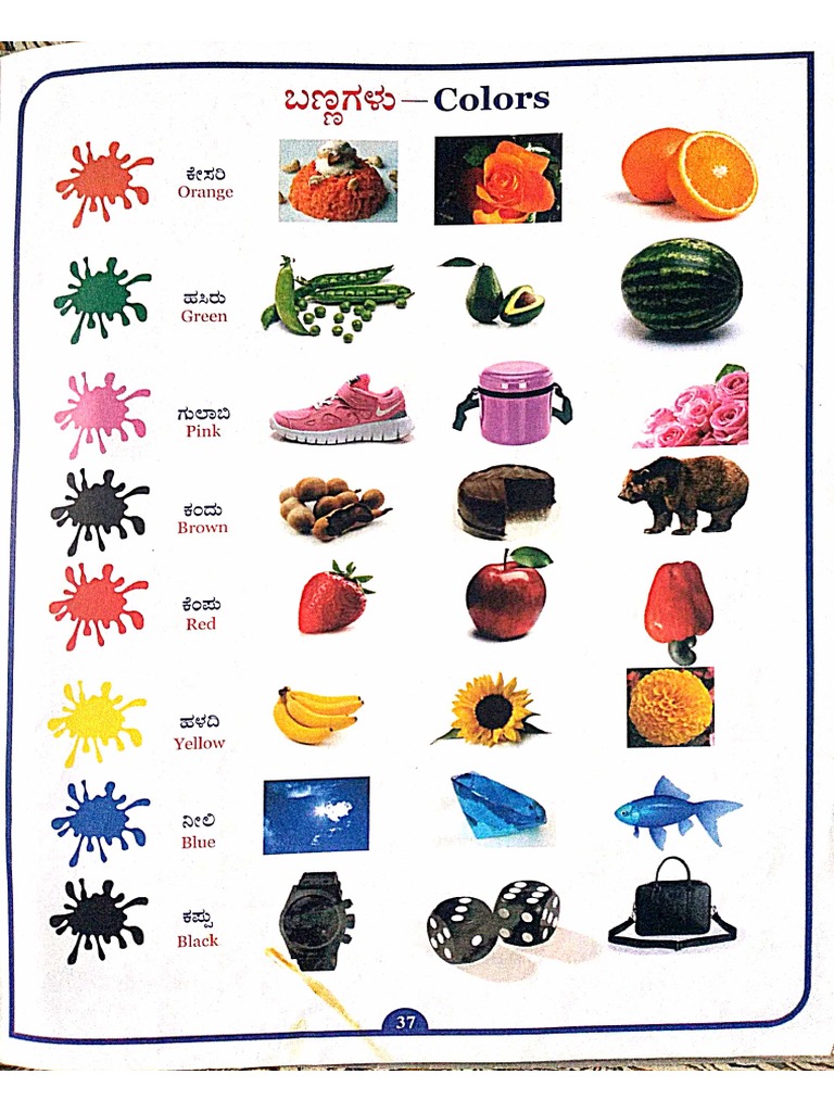 Kannada Colors | PDF