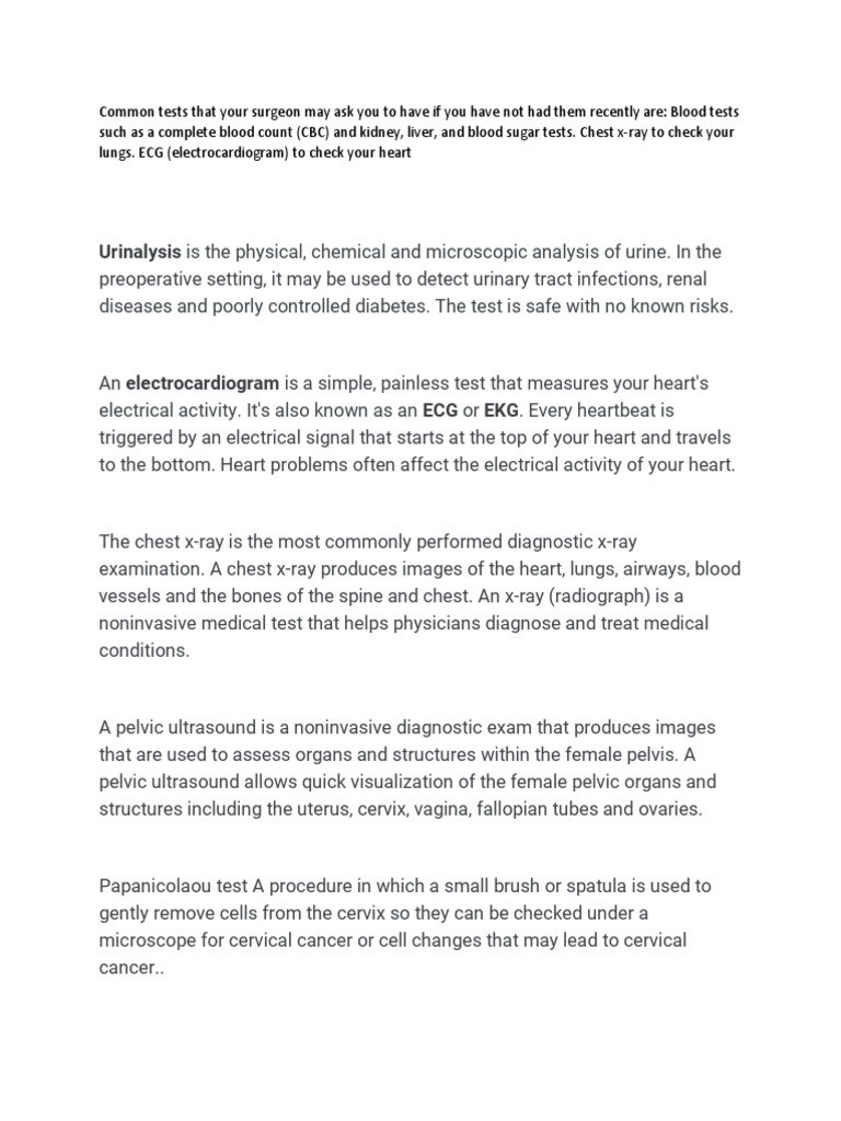 Urinalysis Is The Physical, Chemical and Microscopic Analysis of Urine ...