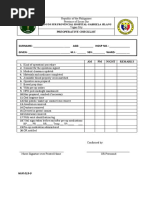 Isbar Form | PDF
