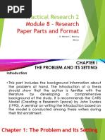 Parts of A Research Paper (Chapters 1-5) | PDF | Quantitative Research ...