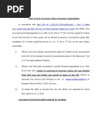Pay Fixation Option for Promotion | PDF