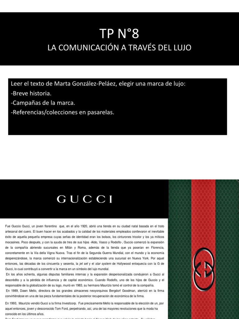 GUCCI | PDF | Moda | Ropa