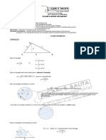 Mensuration Formula Sheet - IGCSE | PDF | Euclidean Geometry | Convex Geometry
