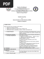 DRR Module 1 Detailed Lesson Plan | PDF | Hazards | Natural Disasters