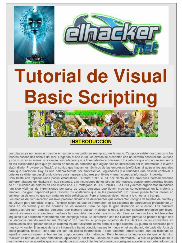 Tutorial de Visual Basic Scripting | PDF | Expresión regular | Función (Matemáticas)