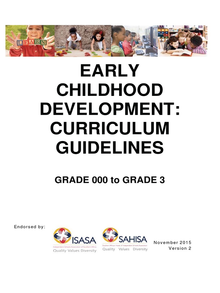 ECD Curriculum Guidelines for Grades 000-3 | PDF | Sound | Emotional ...