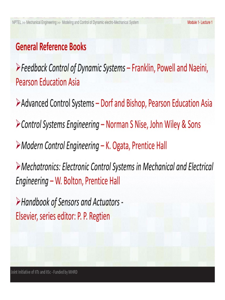 General Reference Books | PDF | Control System | Systems Science