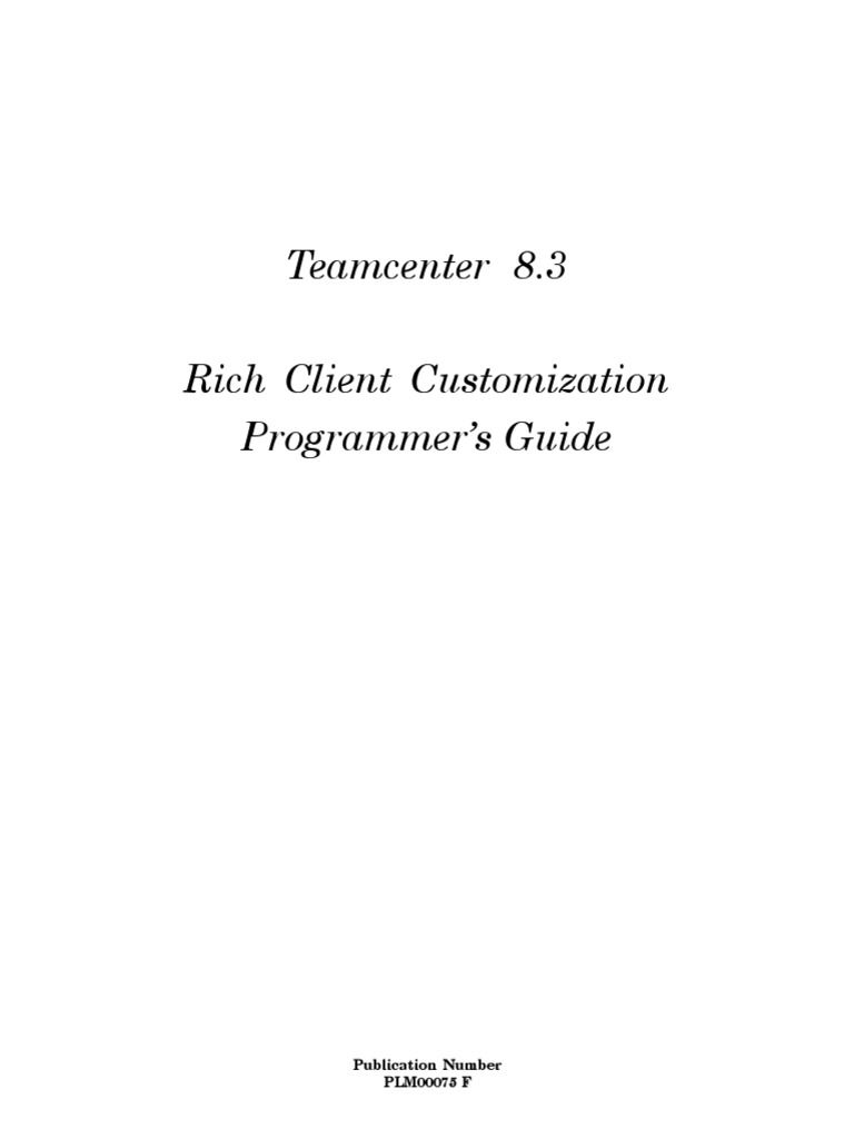 Rich Client Customization Programmers Guide | PDF | Eclipse (Software ...