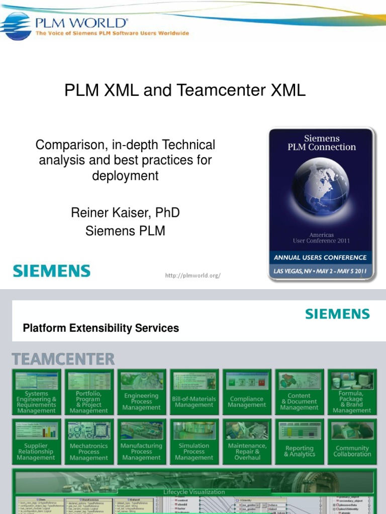 PLM XML and Teamcenter XML | PDF | Product Lifecycle | Xml
