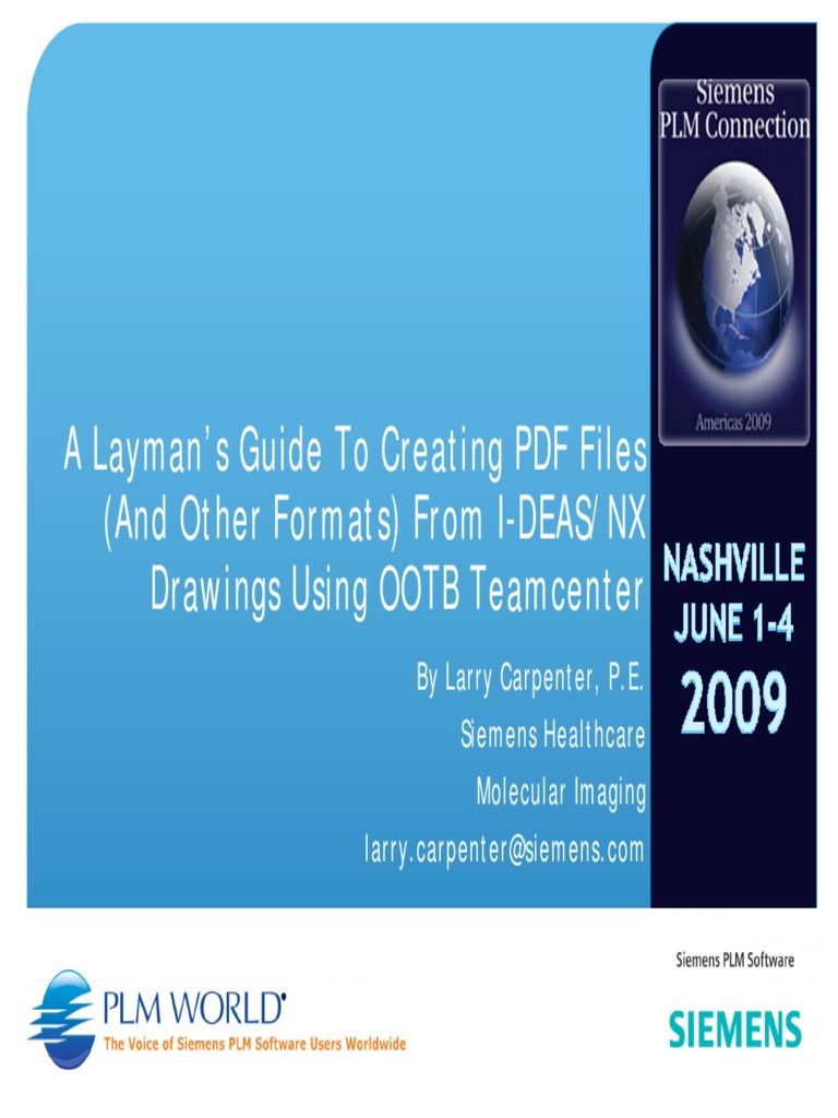 OOTB Tools for CAD to PDF Conversion | PDF | Positron Emission ...