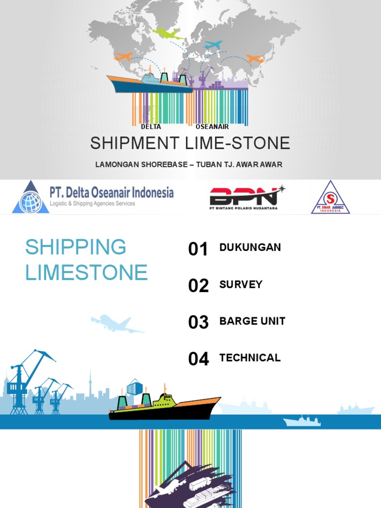Shipment Lime-Stone: Lamongan Shorebase - Tuban Tj. Awar Awar | PDF ...