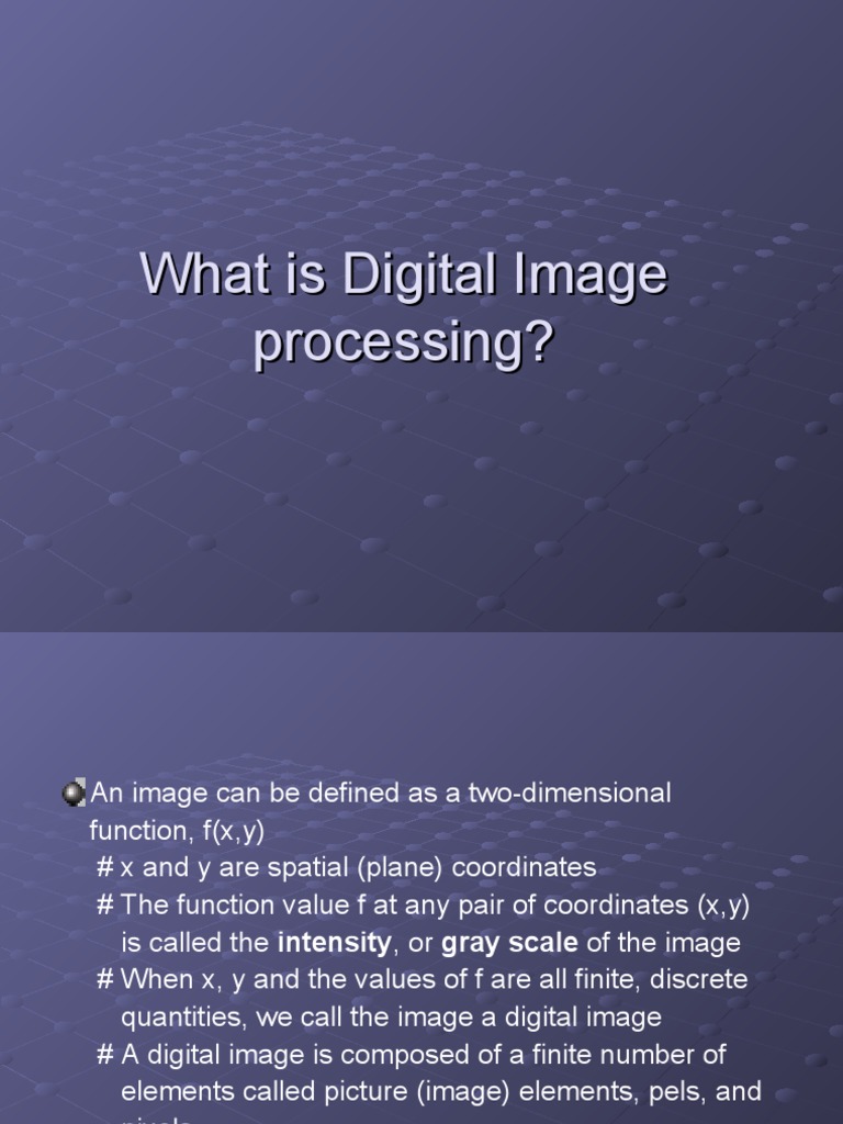6.digital Image Processing | PDF | Imaging | Digital Image