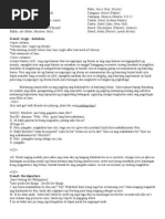 Huling El Bimbo Play Script | PDF