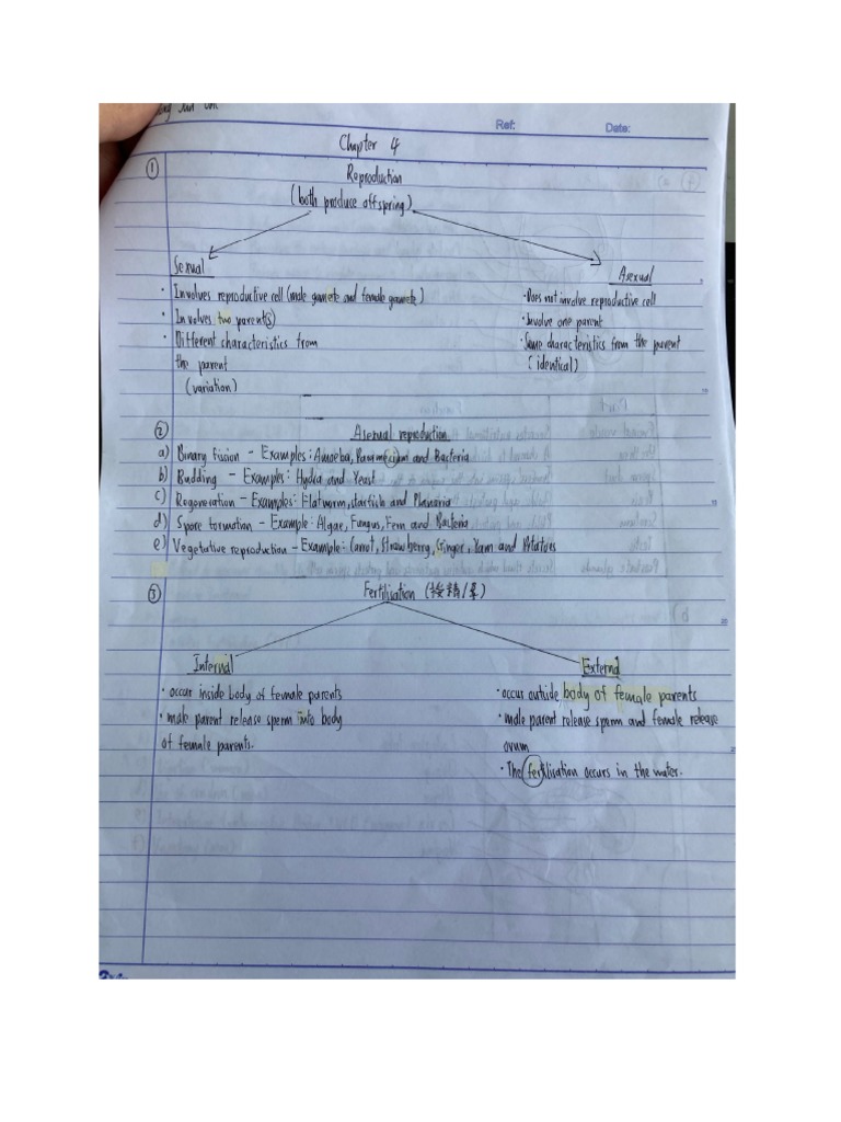 Form 1 Chapter 4 Reproduction | PDF