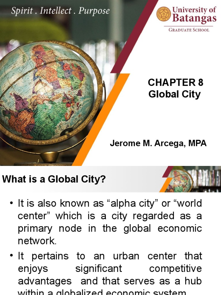 Chapter 8 - The Global City | PDF | Multinational Corporation ...