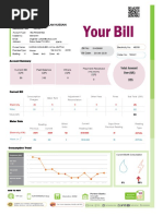Water Bill Format Template | PDF
