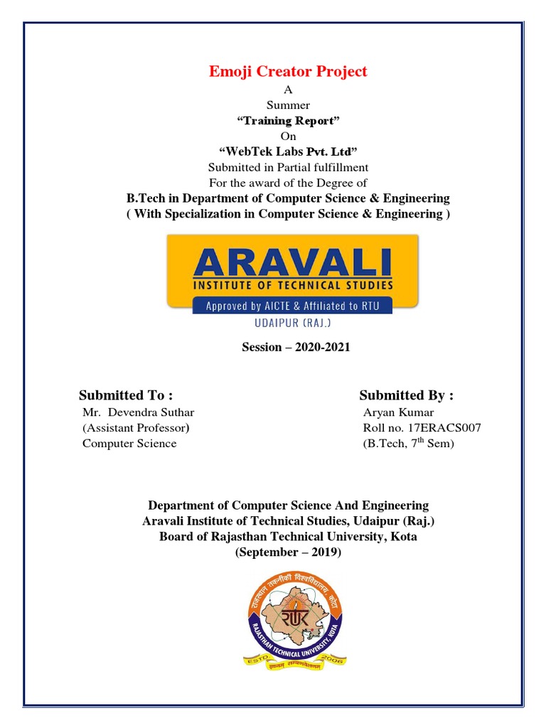 Machine Learning (Aryan Kumar 7th Sem) PDF | PDF | Machine Learning ...