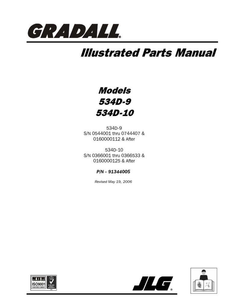 Gradall 534D-9 Parts | PDF | Machines | Car