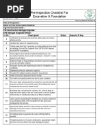 Pre Monsoon Checklist | PDF | Safety | Nature