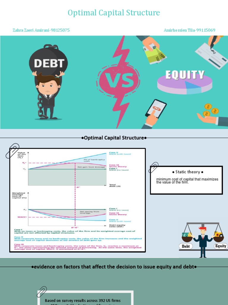 Optimal Capital Structure | PDF