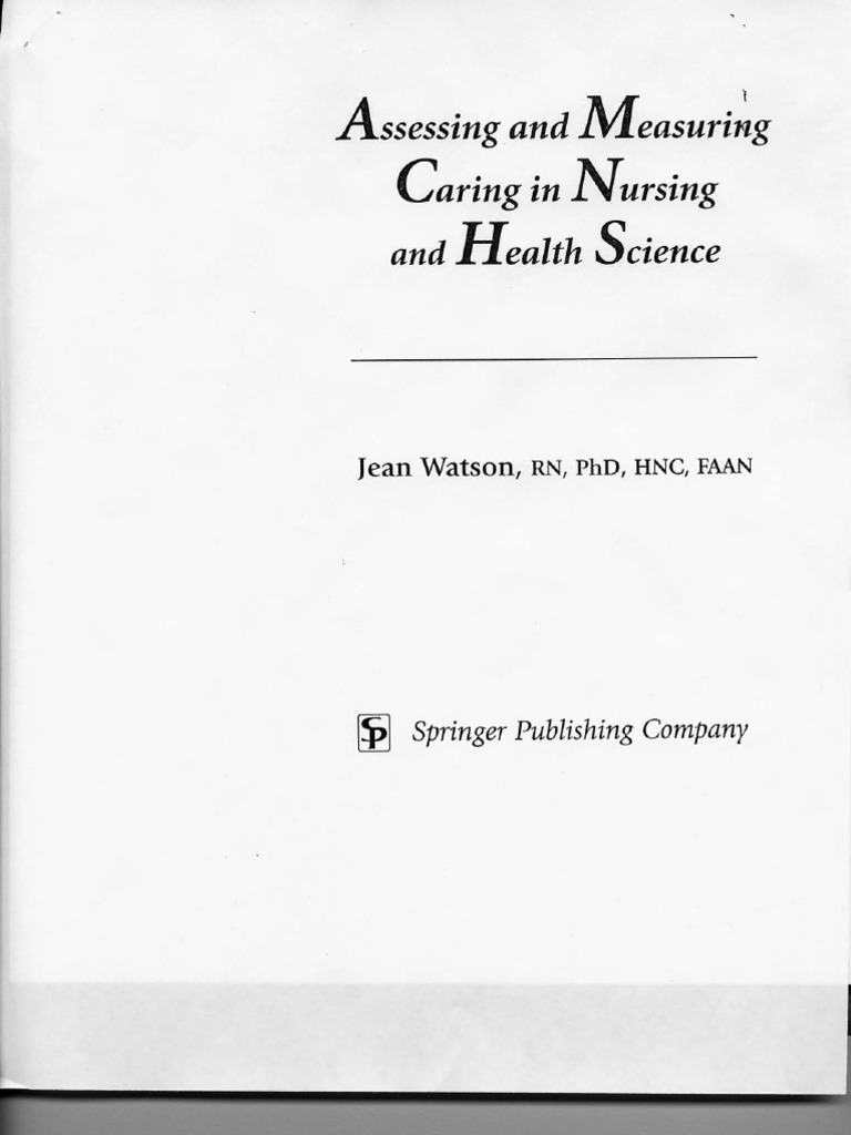 Caring Professional Scale | PDF