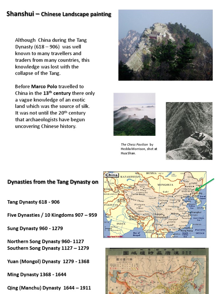 Exploring Chinese Landscape Painting and the Genre of Shanshui | PDF ...