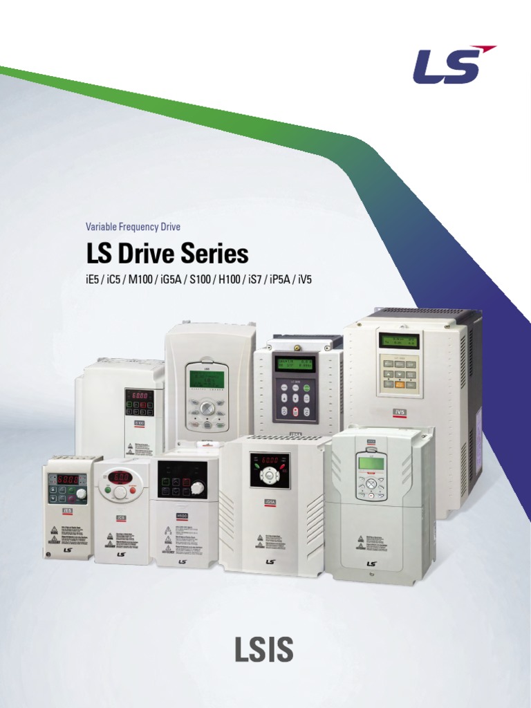 LS Drive Series - E - 1904 | PDF | Electric Motor | Power Inverter