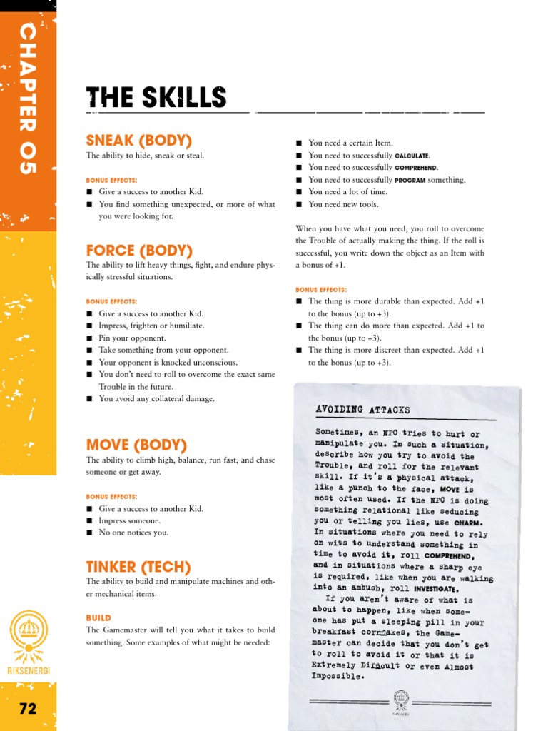Skills PDF | PDF | Leisure