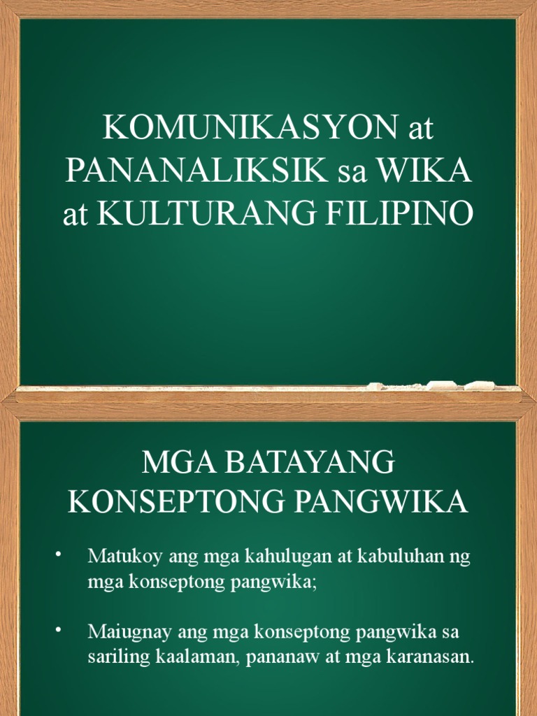 Wika PPT | PDF