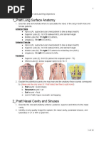 Respiratory System Mnemonics Fixed | PDF