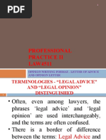 Legal Opinion Structure Format Example | PDF