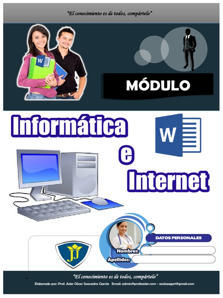 Modulo Informatica e Internet Enfer | PDF | Almacenamiento de datos de ...