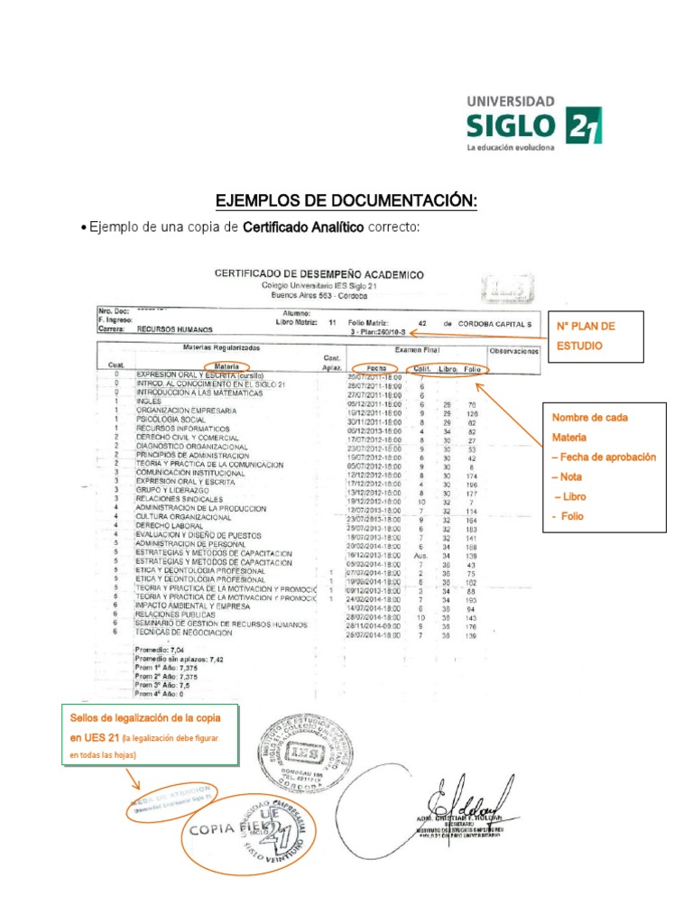 Ejemplos de Documentacion | PDF