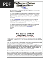 The Secrets of Thoth and The Keys of Enoch | PDF | Enoch (Ancestor Of ...