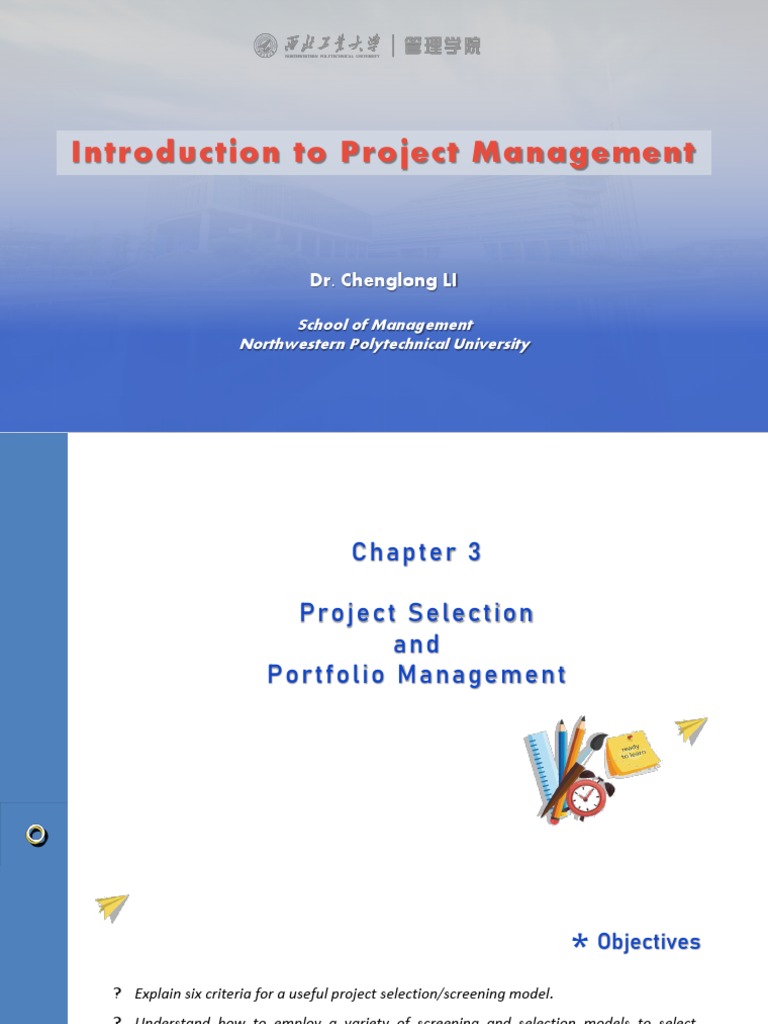 Project Management - Chapter 3 | PDF | Internal Rate Of Return | Net ...
