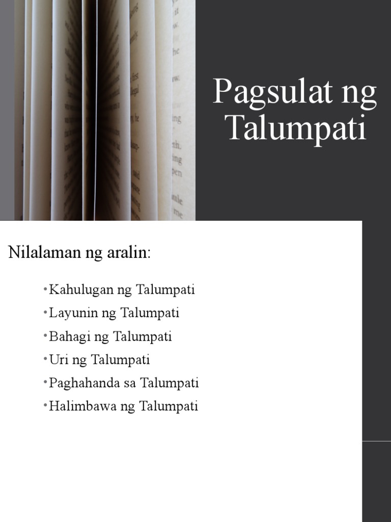 Pagsulat NG Talumpati | PDF