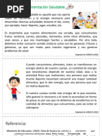5to.a. ESTILO DE VIDA SALUDABLE. (Lectura Comprensiva | PDF | Vegetales ...