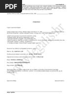 Obrazac Punomoc Zastupanje Edit PDF | PDF