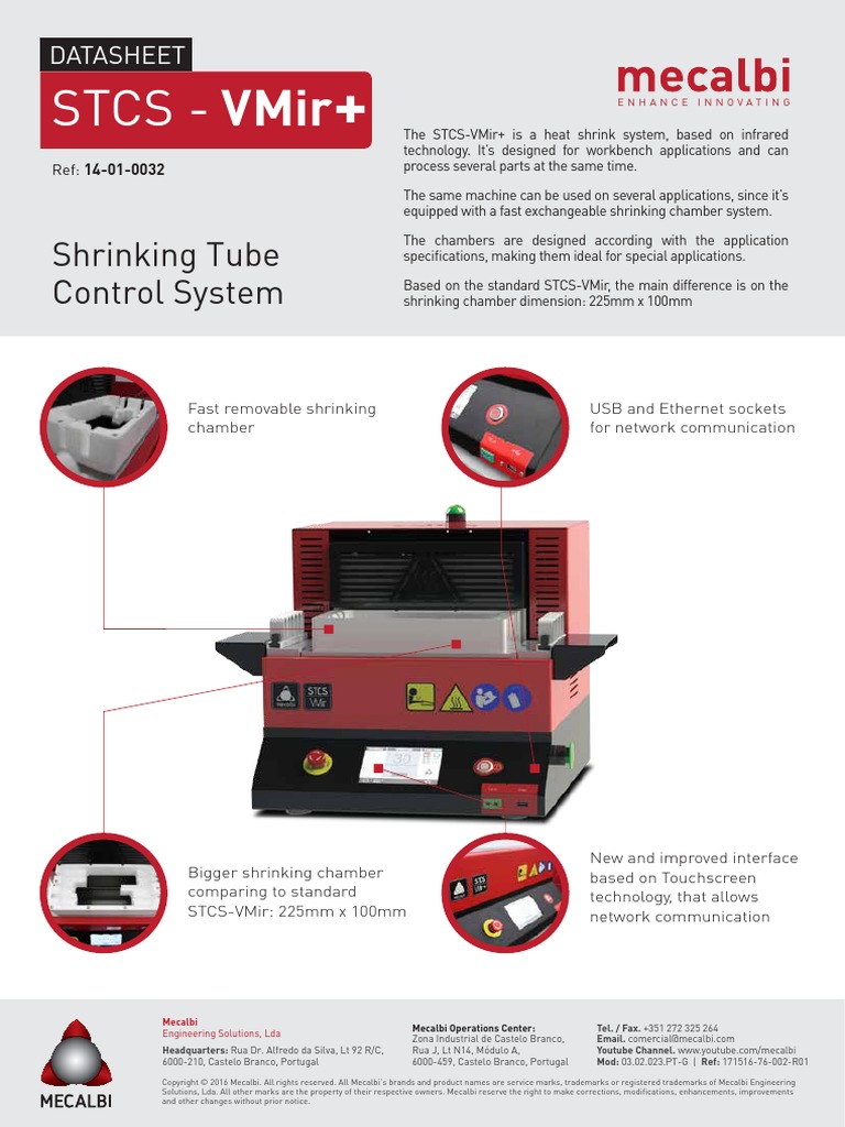 Stcs - Vmir: Shrinking Tube Control System | PDF | Usb | Touchscreen