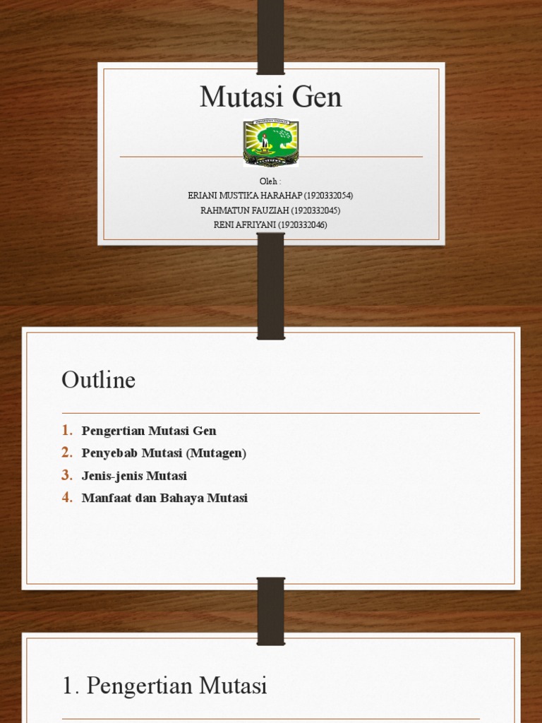Mutasi Gen Kel. 3 | PDF
