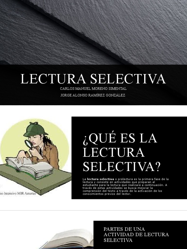 Lectura Selectiva | PDF | Información | Cognición