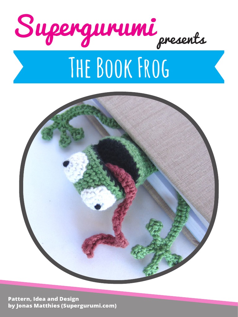 The Frog Bookmark | PDF | Crochet | Yarn