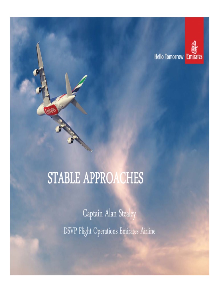 S3 P3 Stable Approaches | PDF | Transport Safety | Aerospace